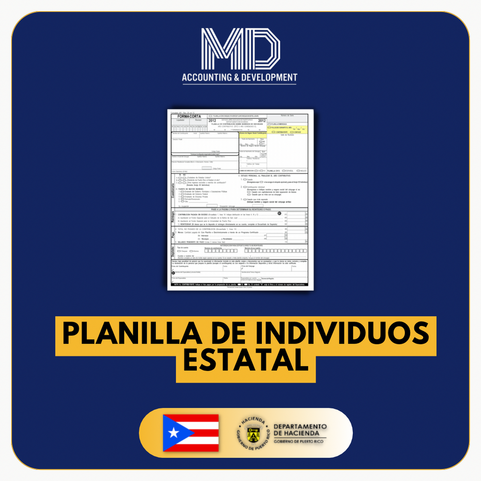 Planilla Estatal Puerto Rico - Créditos y Deducciones